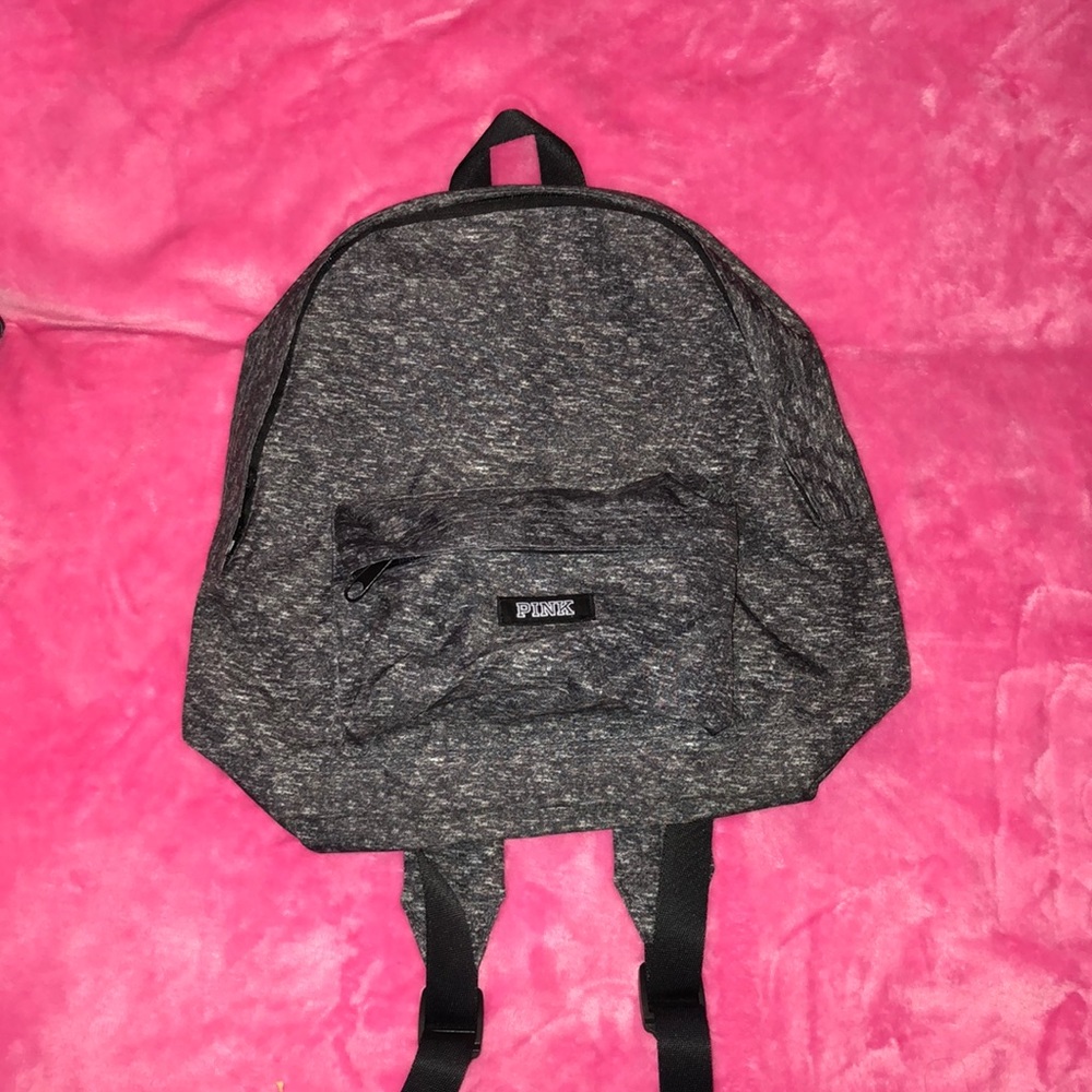 Pink Grey Backpack - Gem